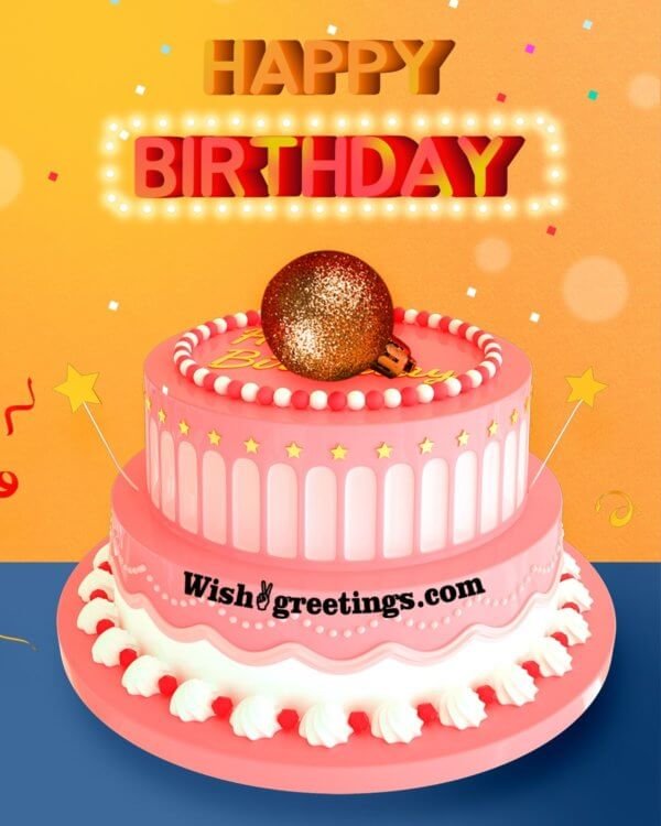 Happy Birthday Wishes Cake Images - Wish Greetings