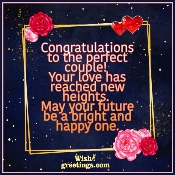 Congratulations Engagement Wishes - Wish Greetings