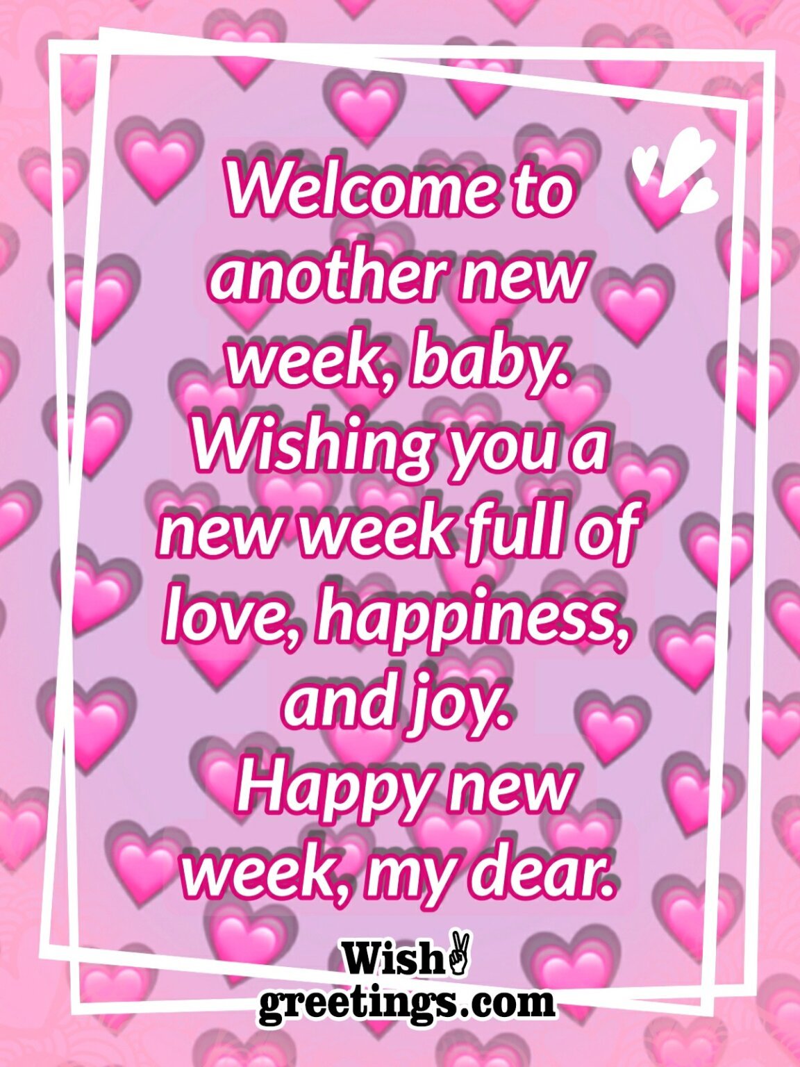 Happy New Week Messages - Wish Greetings