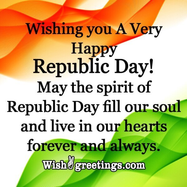 Happy Republic Day Wishes - Wish Greetings