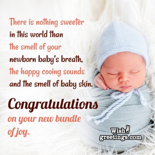Best New Born Baby Wishes - Wish Greetings