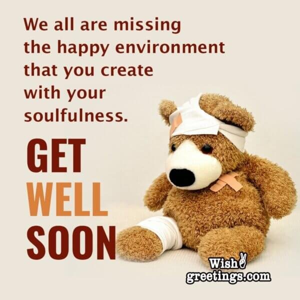 Get Well Soon Card Messages - Wish Greetings