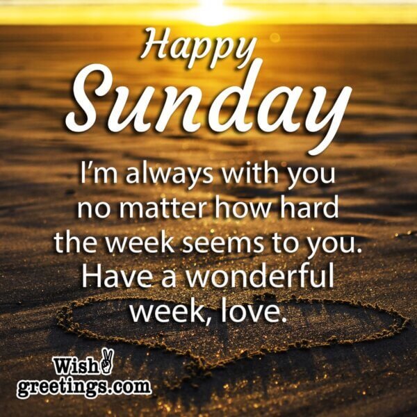 Happy Sunday Wishes Messages - Wish Greetings