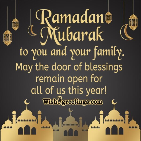 Ramadan Mubarak Wishes Messages - Wish Greetings