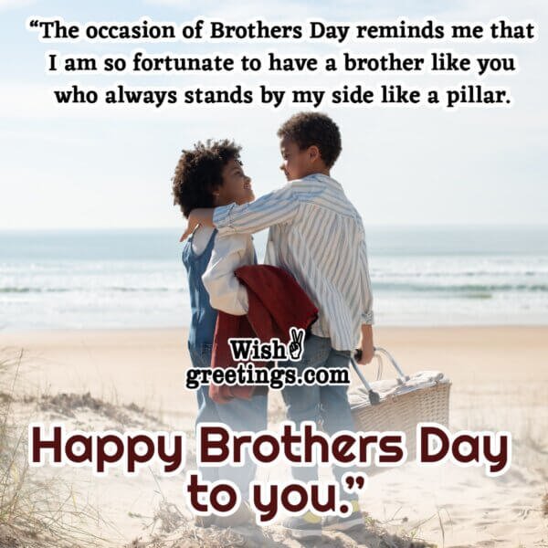 Brother’s Day Wishes Messages - Wish Greetings