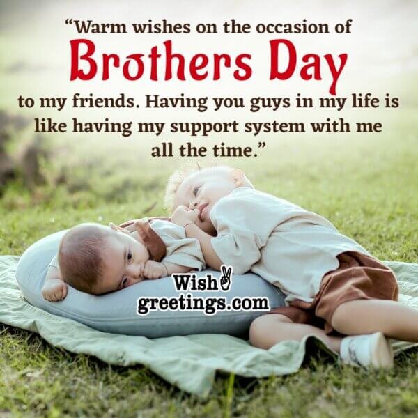 Brother’s Day Wishes Messages - Wish Greetings