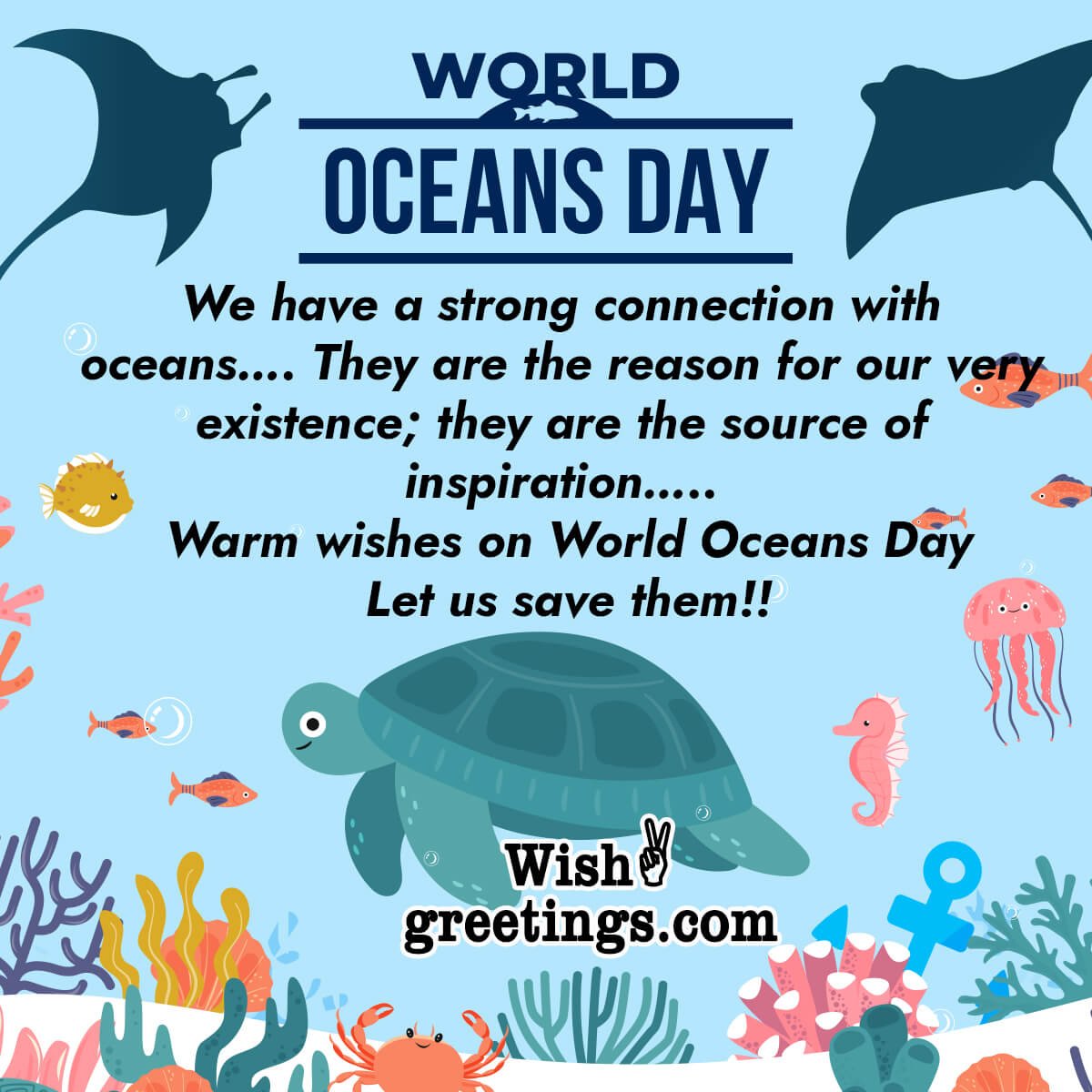 World Oceans Day Wishes Messages Quotes Wish Greetings World Oceans Day Wishes Messages Quotes Wish Greetings