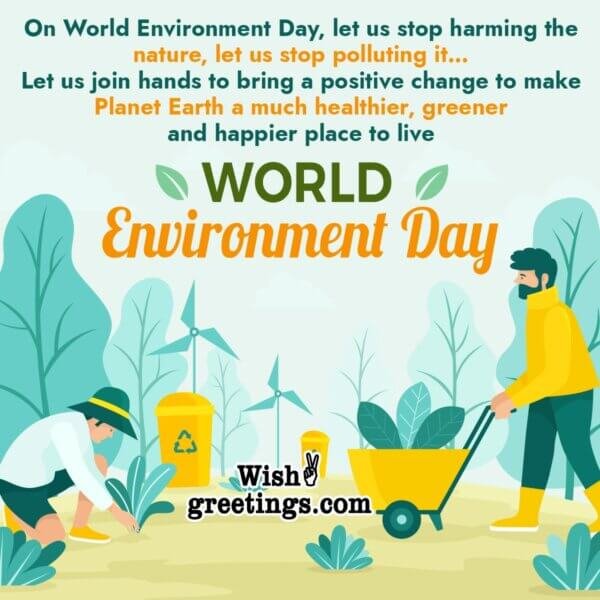 World Environment Day Wishes, Messages And Quotes - Wish Greetings