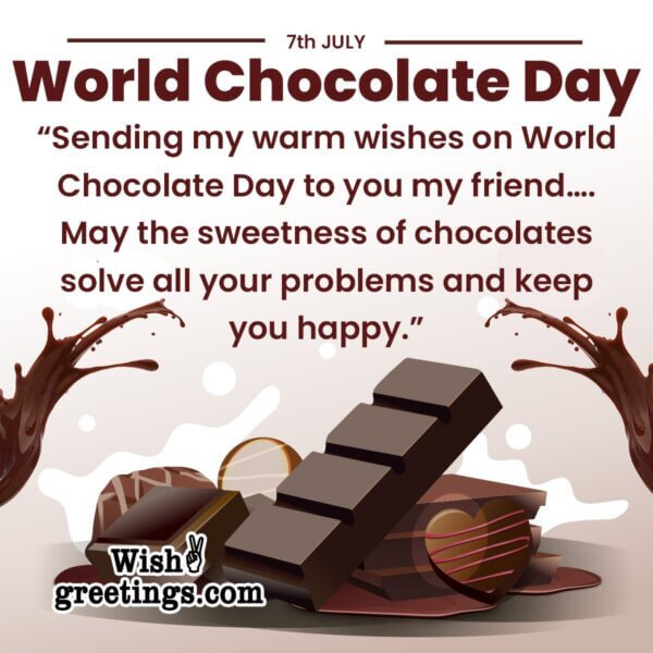 World Chocolate Day Wishes Messages - Wish Greetings