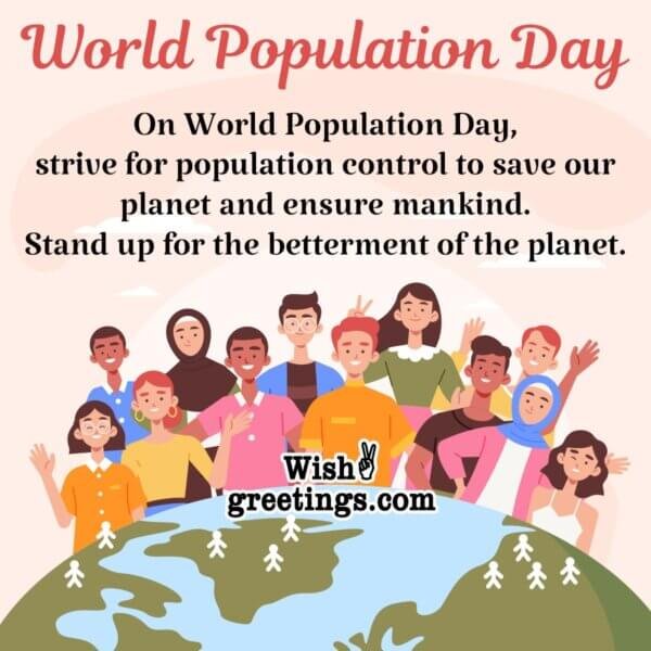 World Population Day Wishes Messages, Slogans, Quotes - Wish Greetings